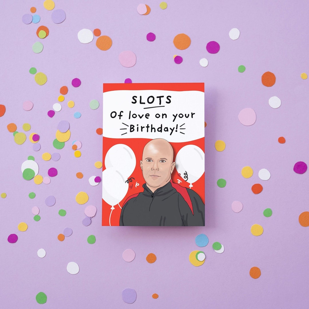 Arne Slot Birthday Card: Liverpool Football Fan Gift - Etsy UK