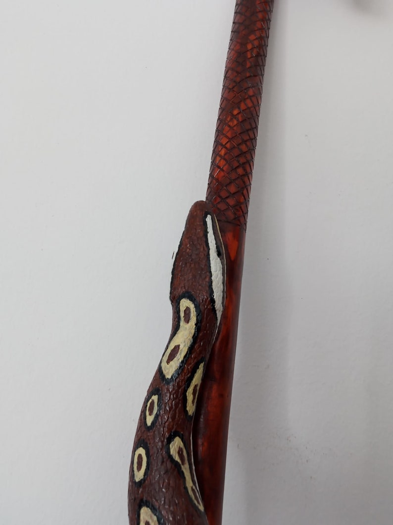 Walking Stick, Art, Wood Items, Gift, Collections, Handmade - Etsy