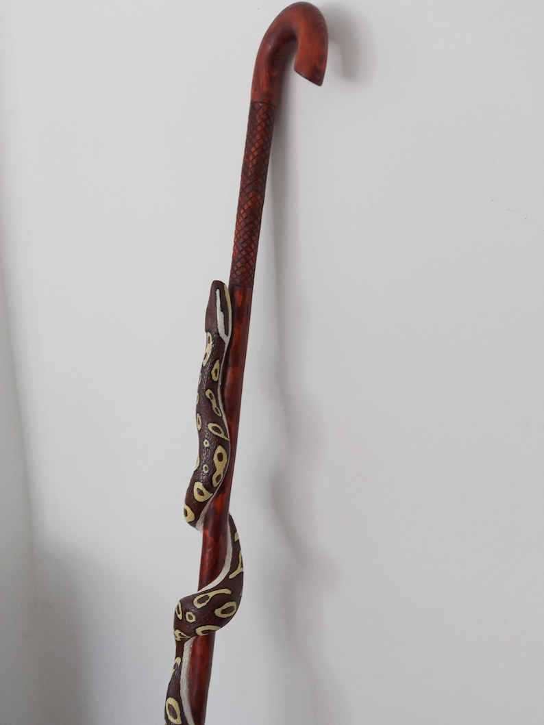 Walking Stick, Art, Wood Items, Gift, Collections, Handmade - Etsy