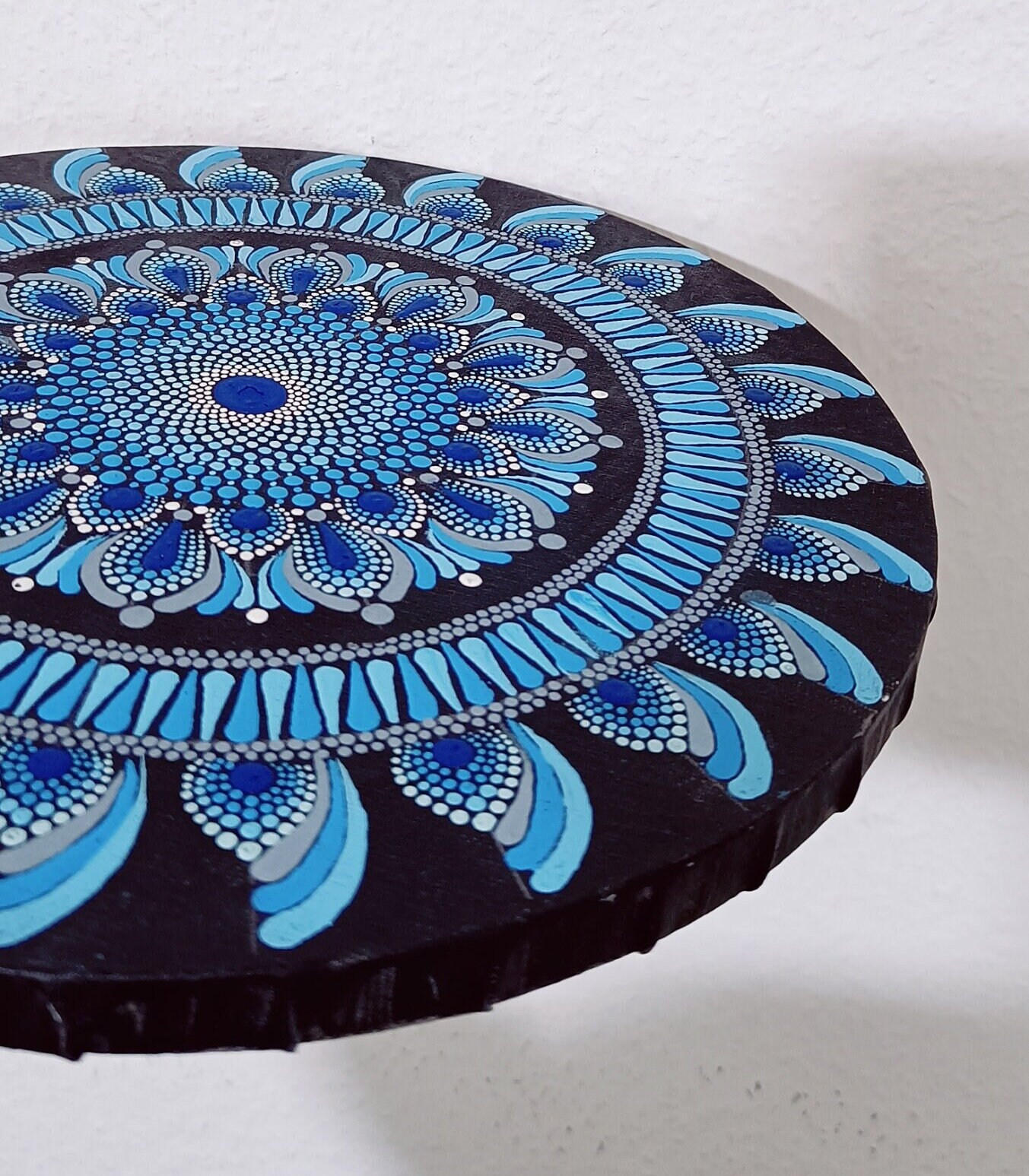 Mandala Painting Wave Mandala - Etsy