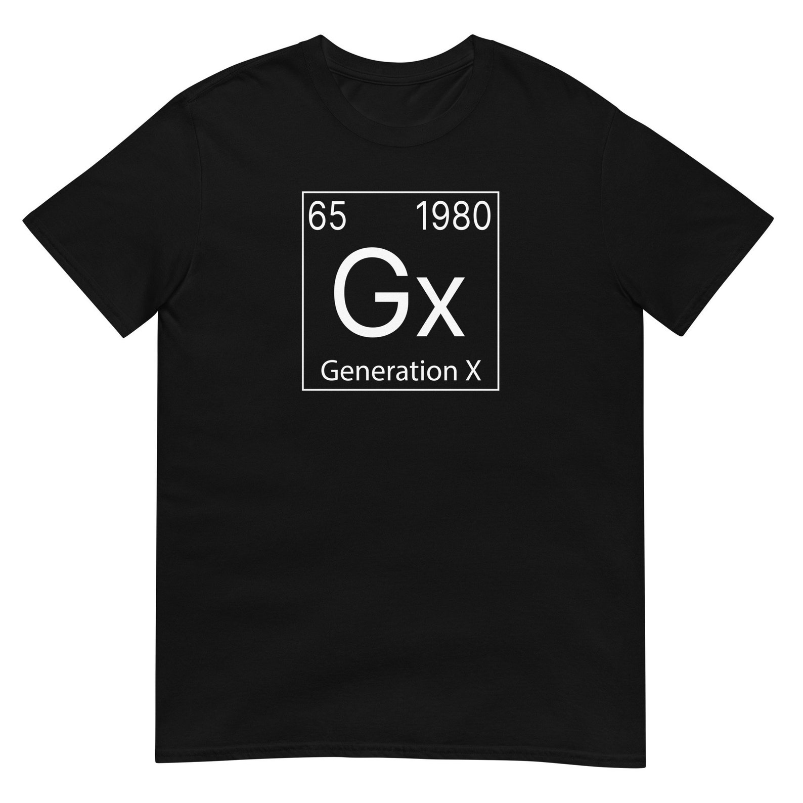 Generation X Periodic Table Tee - Etsy
