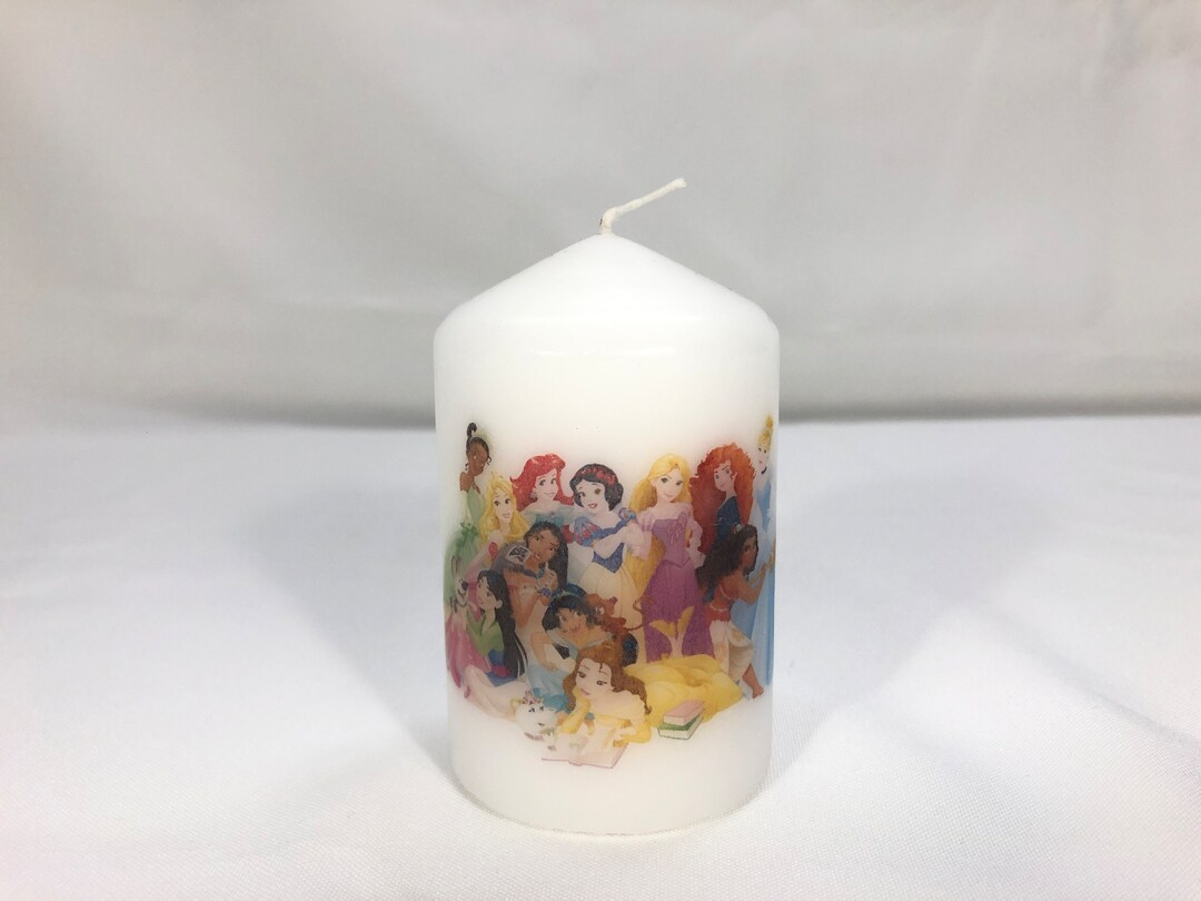 Disney Princesses Candle Group Picture Disney Decoration - Etsy