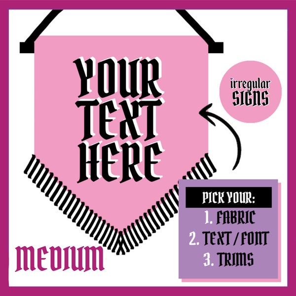 Fringe Banner - Etsy