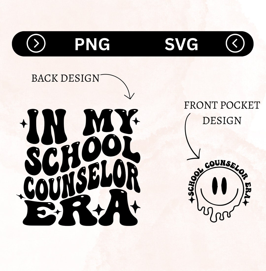 In My School Counselor Era Svg School Counselor Era Png - Etsy