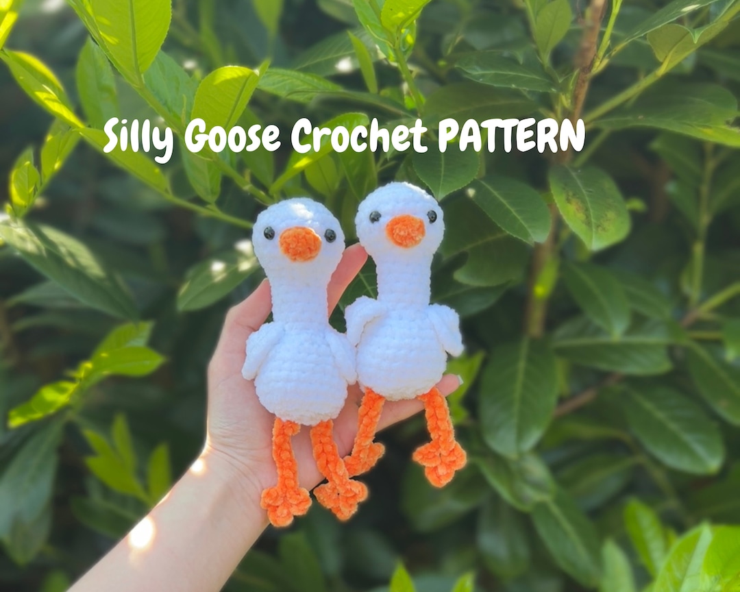 Silly Goose/duck Crochet PATTERN - Etsy