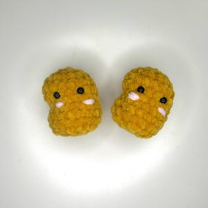 Crochet No-sew Chicken Nugget PATTERN - Etsy