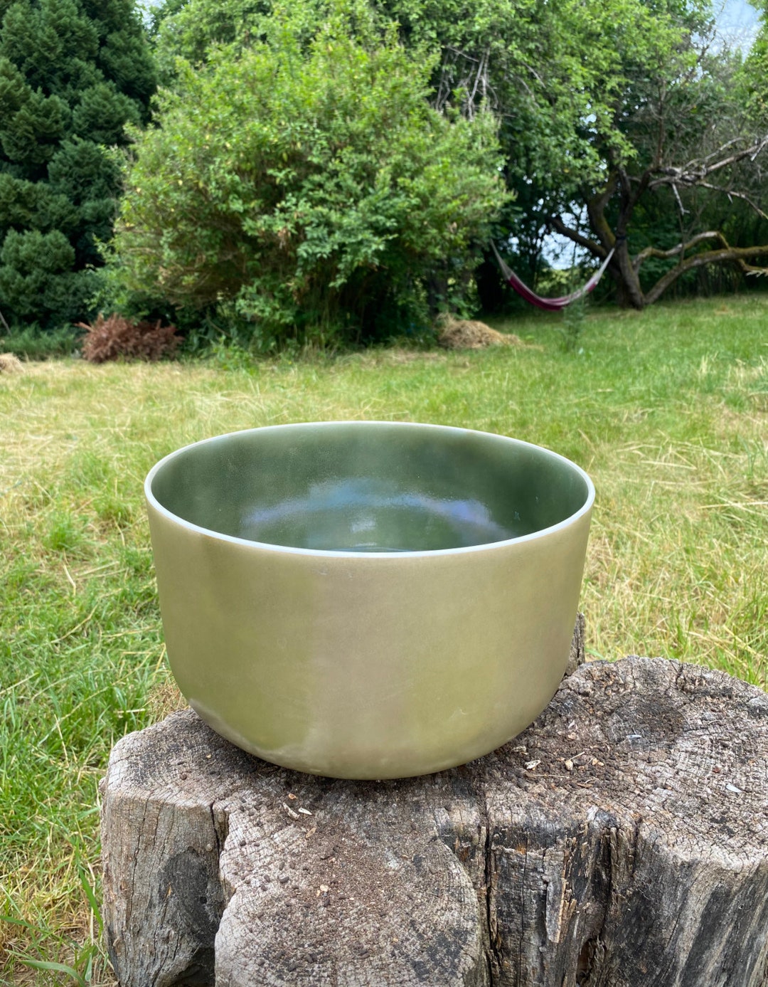 Grandfather Alchemy Crystal Singing Bowl 12 Inch E 20 - Etsy