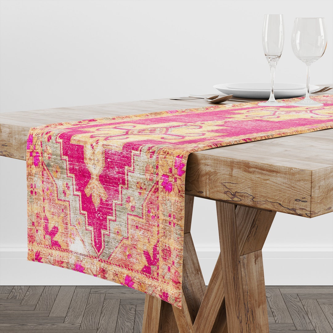 Excellent Table Topper, Christmas Dining Table Scarf, Table Setting ...