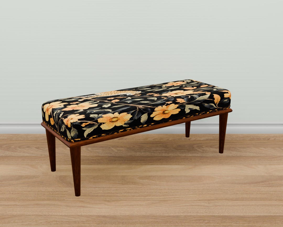 Cheetah Print Bench, Window Bench, Purse Bench, End of Bed Bench ...