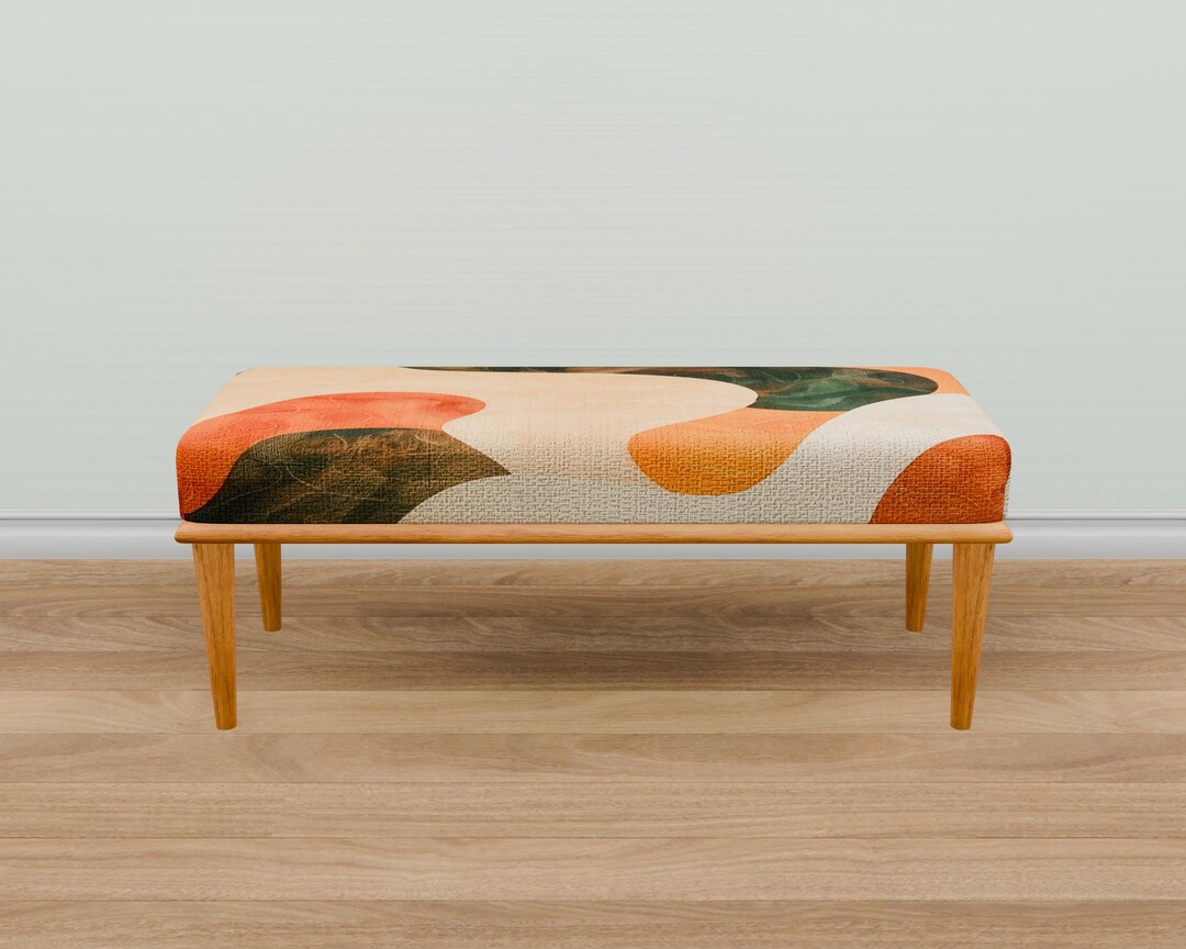Pastel Color Bench, Stylish Bench, Turkish Handmade Bench, Artwork ...