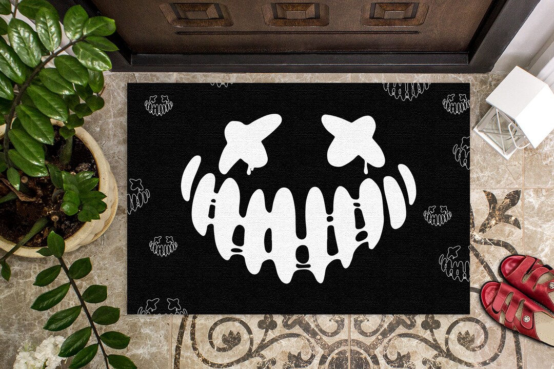 Scary Rug, Bedroom Rug, Frontdoor Rug, Kitchen Rug, Stair Mat, Handmade ...