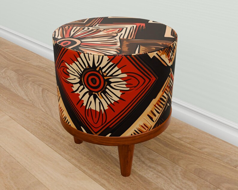 Dark Color Pouf, Functional Pouf, Soft Touch Bench, Countryside Seat ...