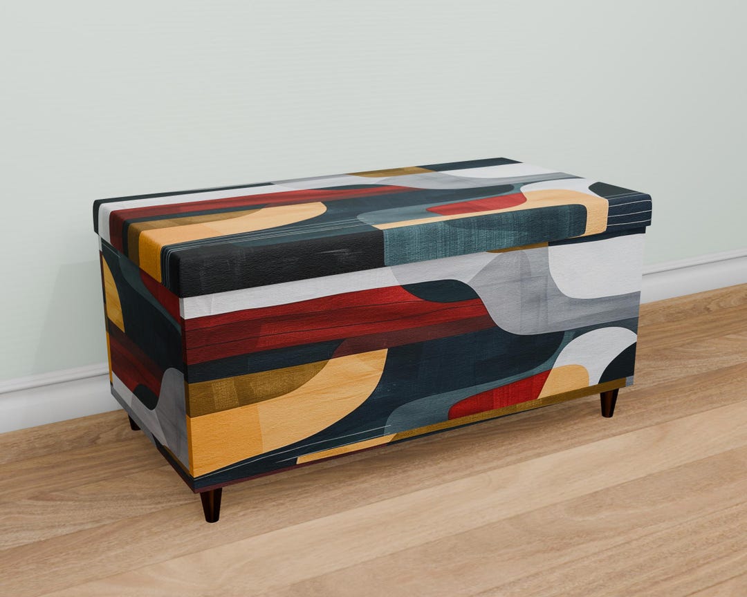 Modern Design Bench, Hidden Storage, Comfortable Seat, Sitting Storage ...