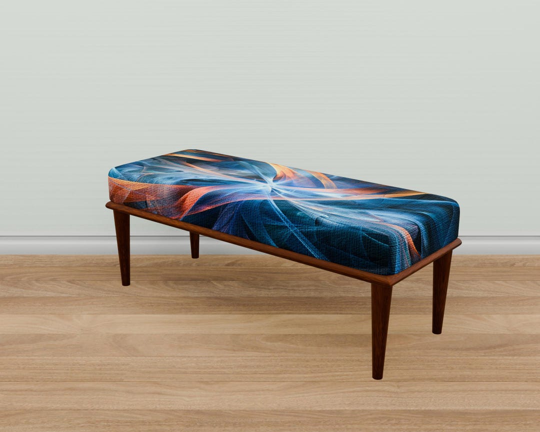 Modern Design Bench, Aesthetic Bench, Mudroom Bench, Vanity Bench ...