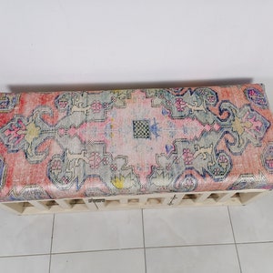 Handmade Ottoman, Dog House Bench, Footstool Bench, Hallway Bench ...