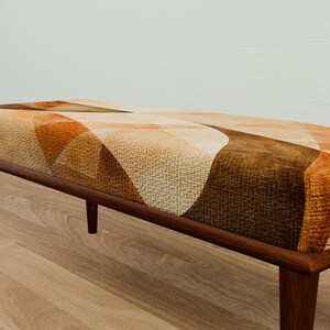 Brown Color Bench, Housewarming Bench, Retro Bench, Foyer Bench, Bed ...