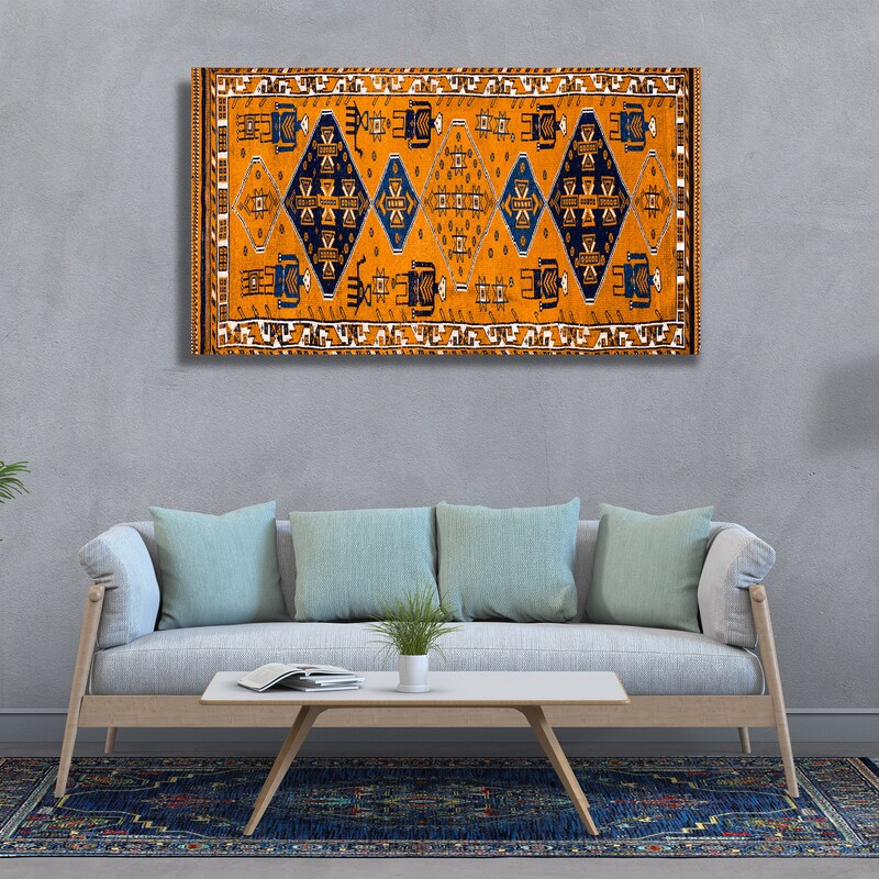 Orange Wall Decor - Etsy