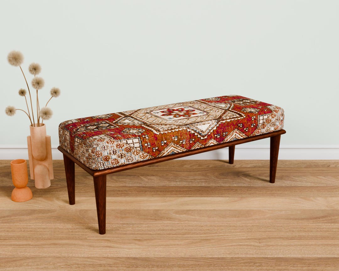 Handmade Furniture, Bohemian Bench, Anatolian Bench, Unique Bench ...