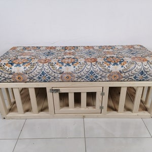 Handmade Pet House, Dog House Bench, Bedroom Bench, Dining Room Bench ...