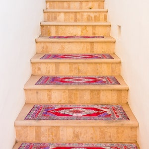 Handmade Stair Rug, Stair Stepping Rug, Non Slip Rug, Step Mat ...