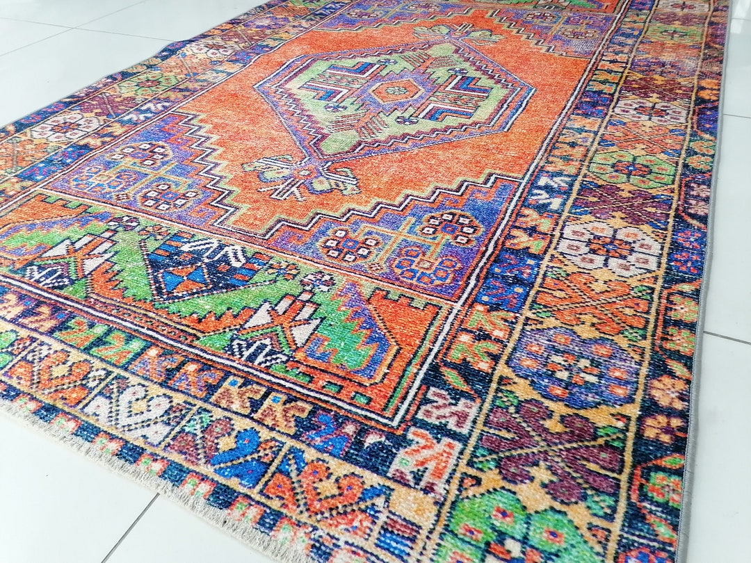 Tribal Rug Hippie Rug Boho Decor Rug Vintage Pattern Rug - Etsy