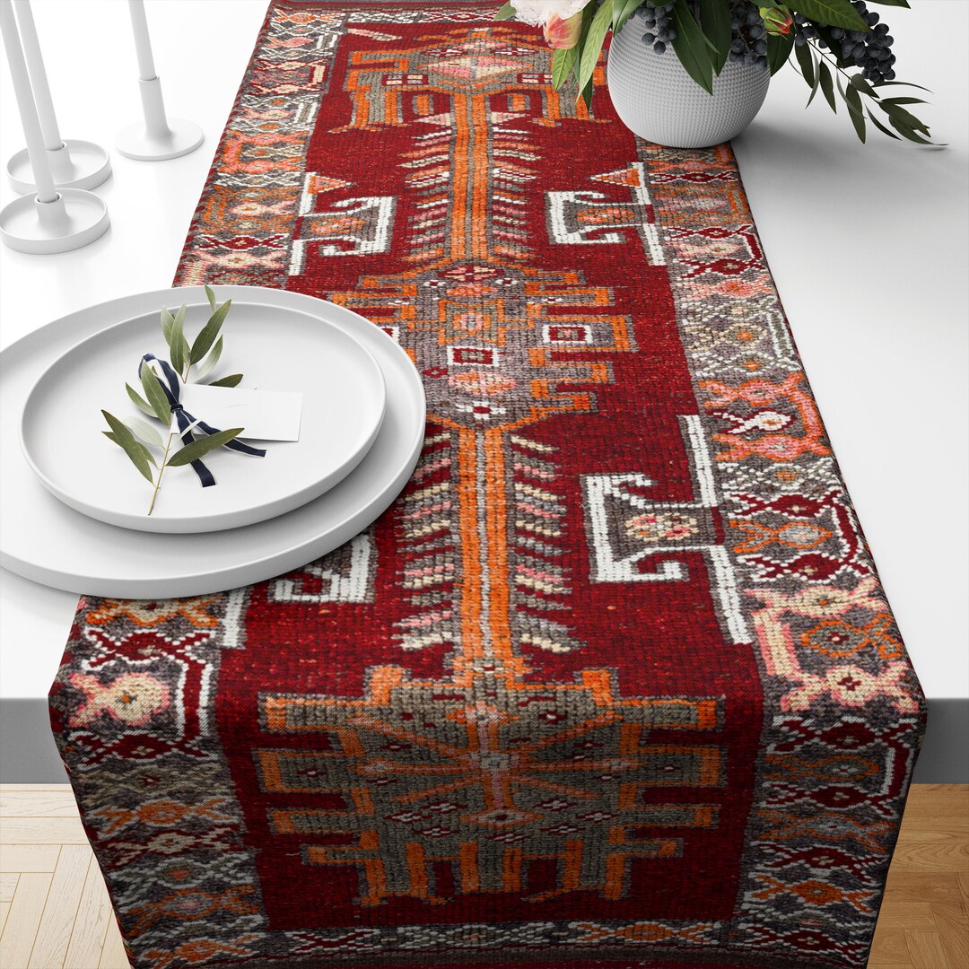 Luxury Table Centerpiece, Dining Table Runner, Handcrafted Runner ...