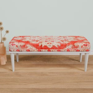 Pink Decorative Bench, Mudroom Bench, Shoe Bench, Sitting Bench ...