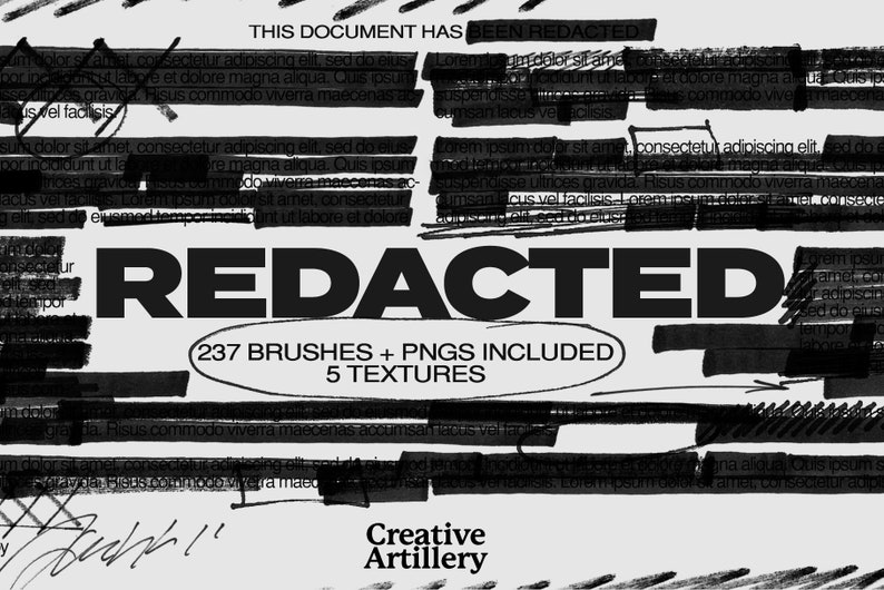 REDACTED VOLUME I - Etsy