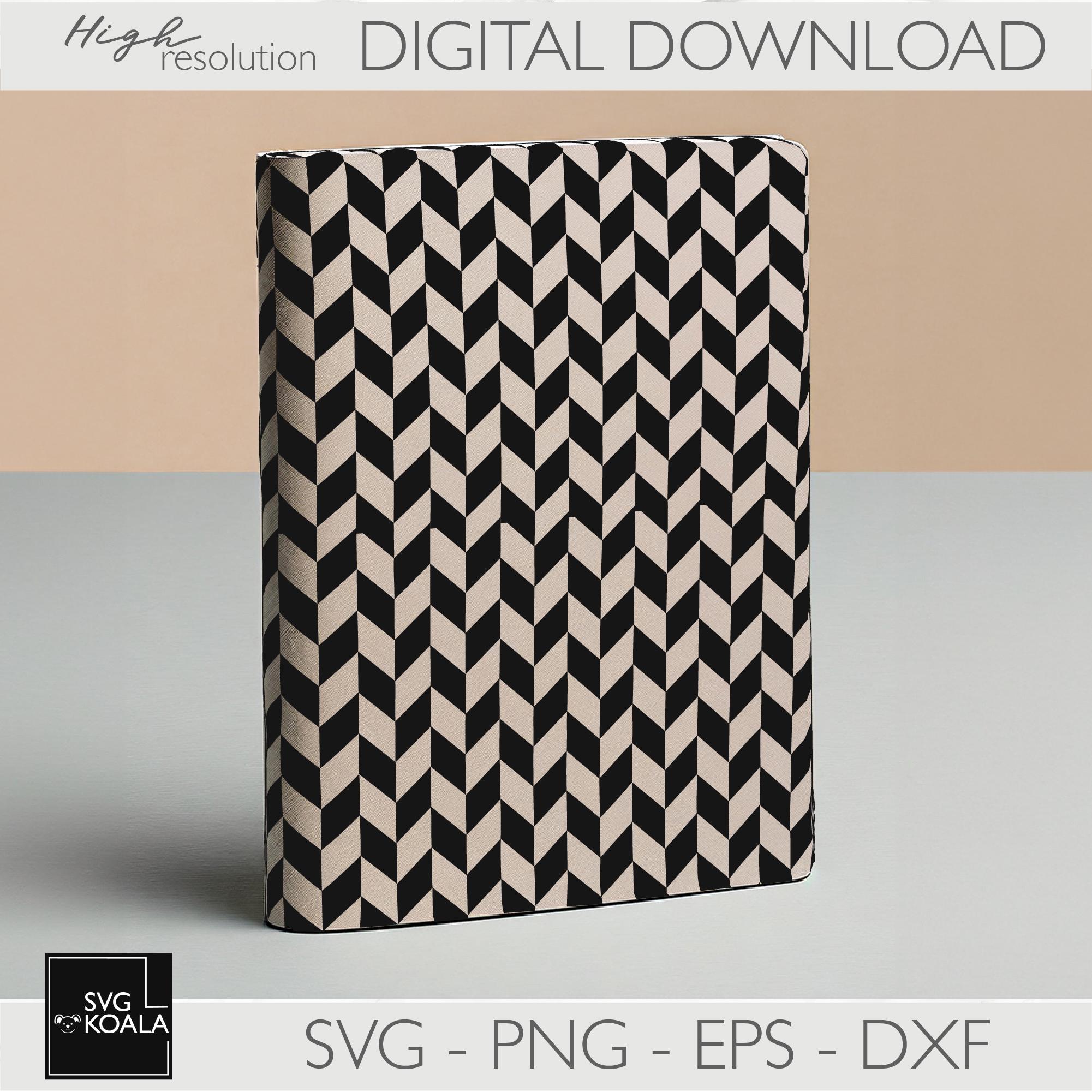 Seamless Herringbone Pattern SVG | Geometric Pattern SVG | Zigzag SVG ...