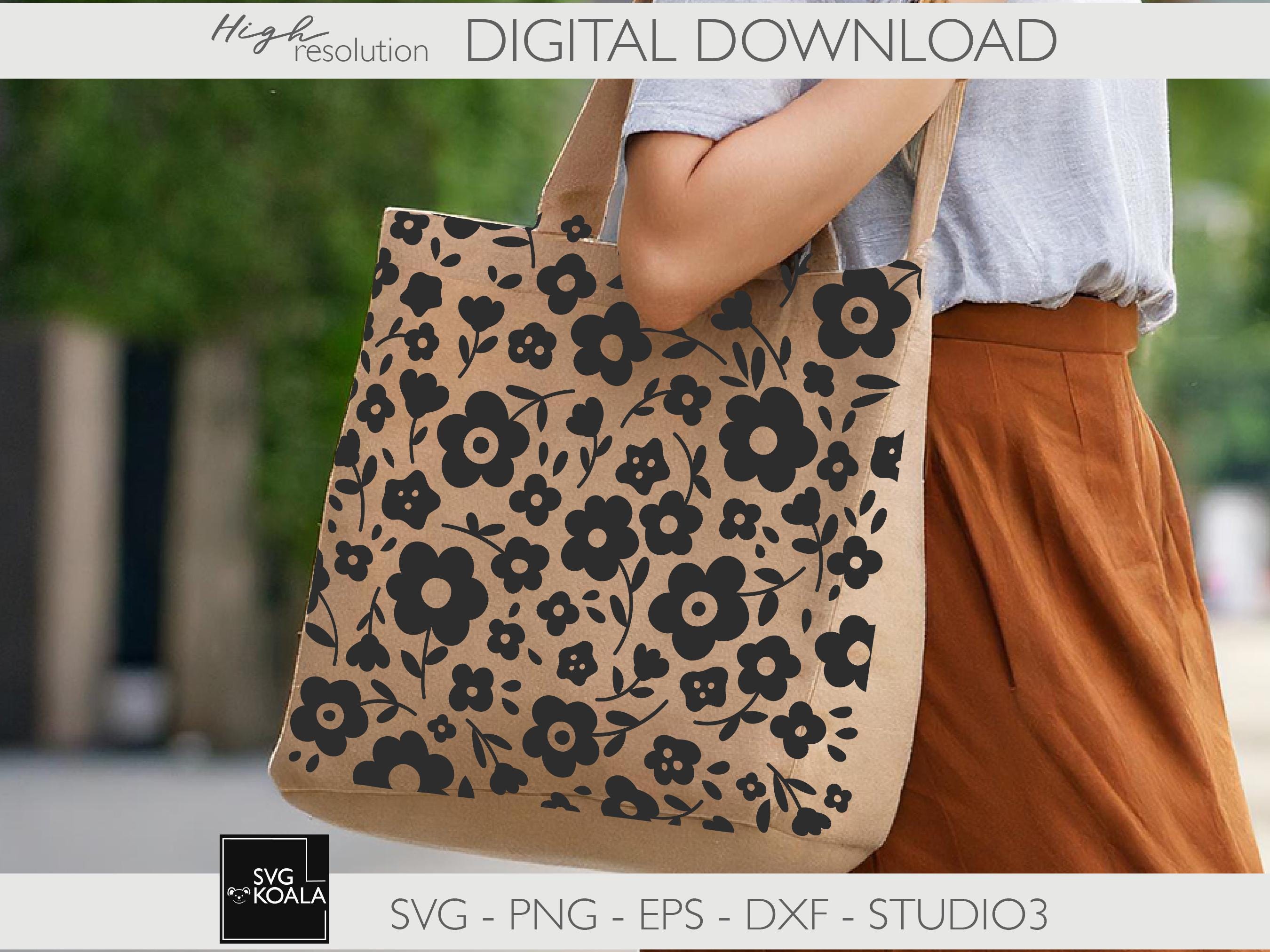 Seamless Floral Pattern SVG| Floral Pattern SVG | Seamless Background ...