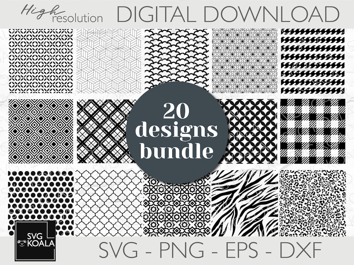 20 Background Pattern SVG | Pattern SVG | Background Pattern Svg | Moroccan Pattern Svg | Plaid ...