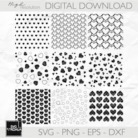 Heart Pattern - Etsy