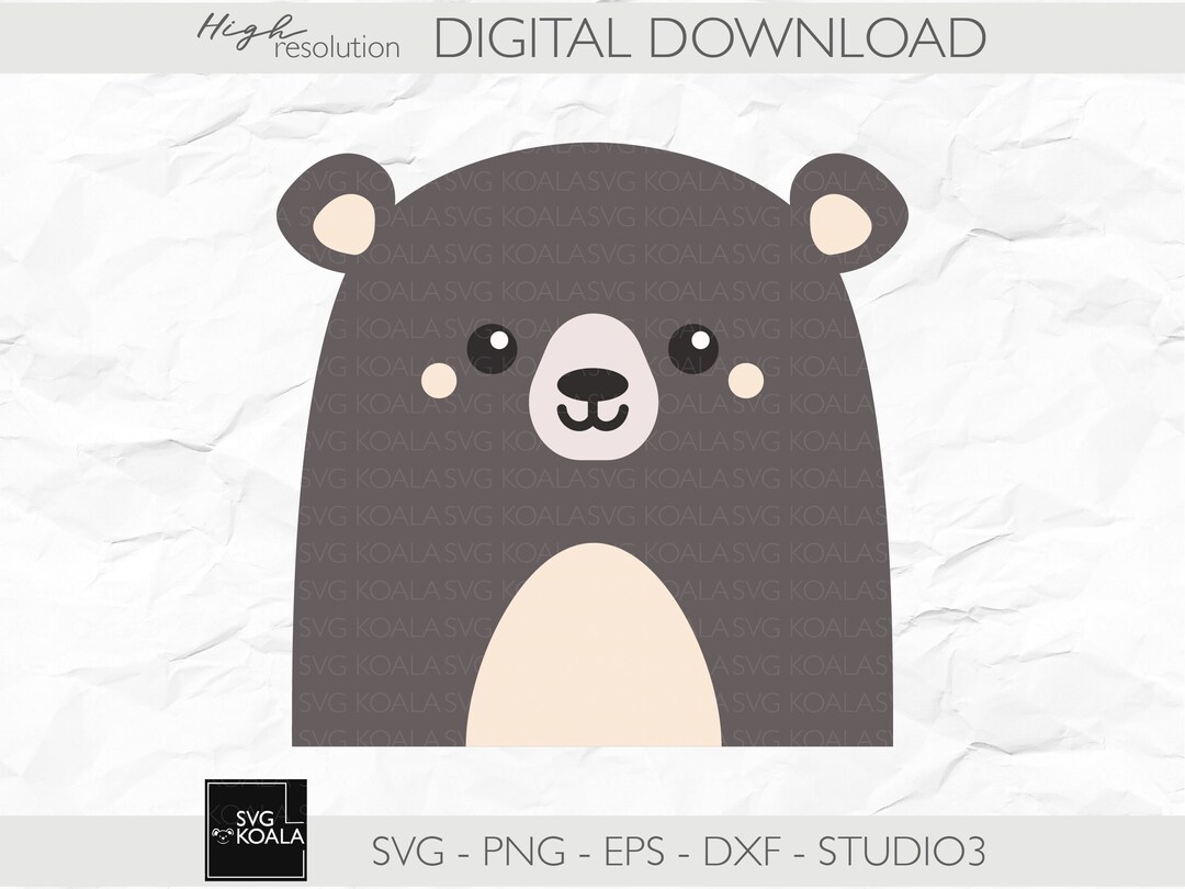 Bear SVG| Cute Bear SVG | Teddybear Clipart | Baby Bear PNG | Teddy ...