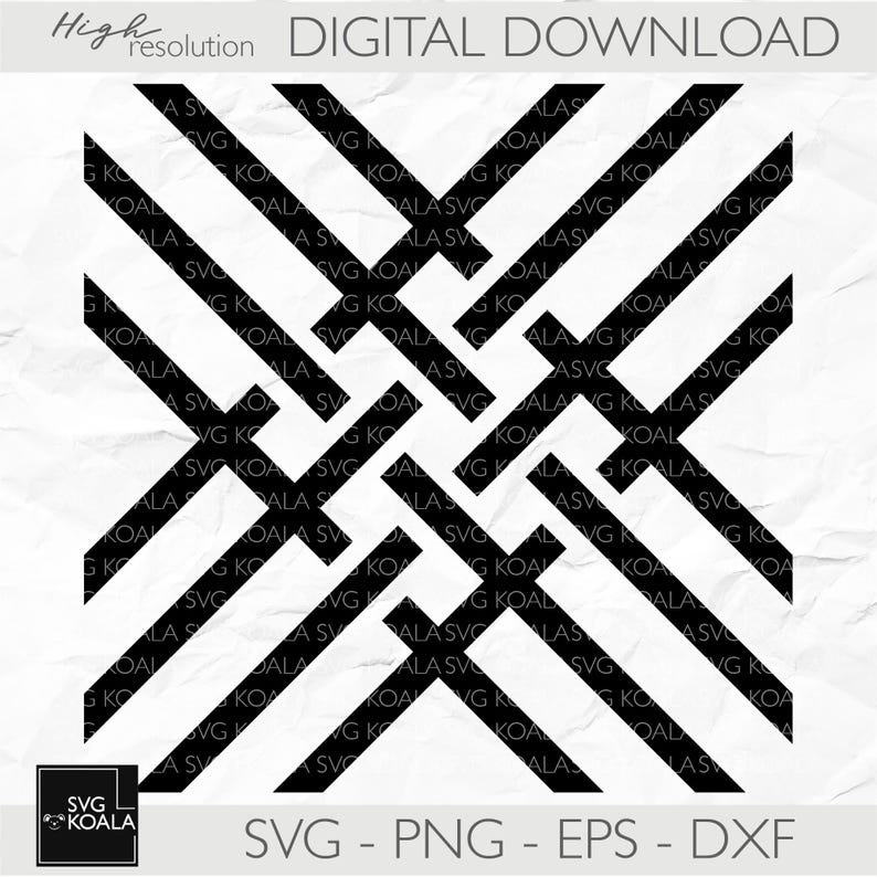 Seamless Geometric Pattern SVG Bundle | Celtic Style Pattern SVG ...