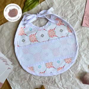 Cross Stitch Bib and Wallet Kit Blank Baby Bib and Wallet for Cross ...