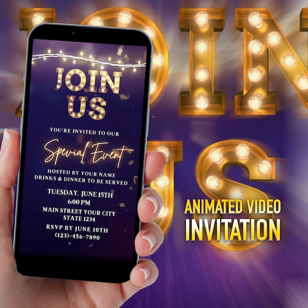 Join Us Invitation - Etsy