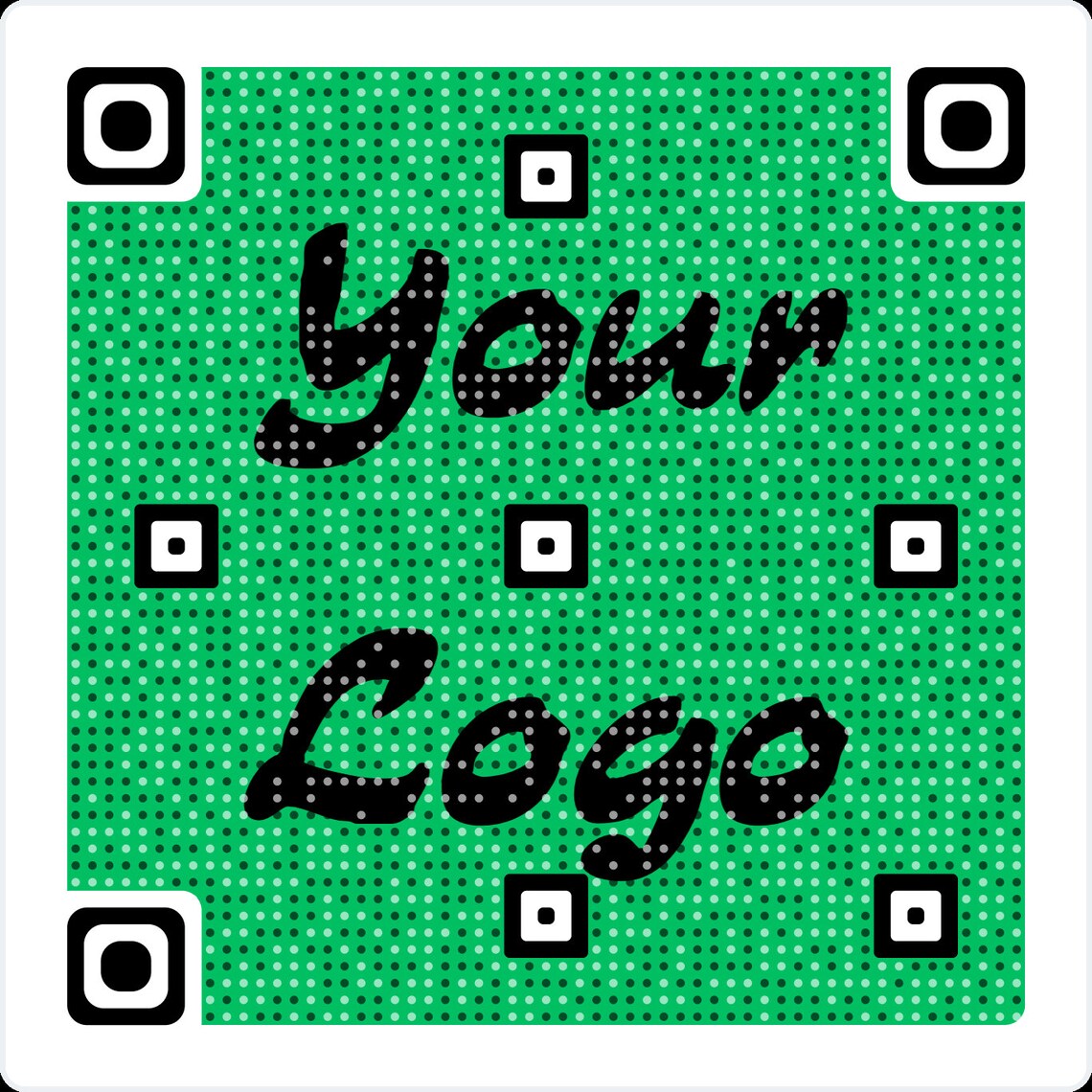 Custom QR Code With Your Logo, Digital QR Code Download, Personalized ...