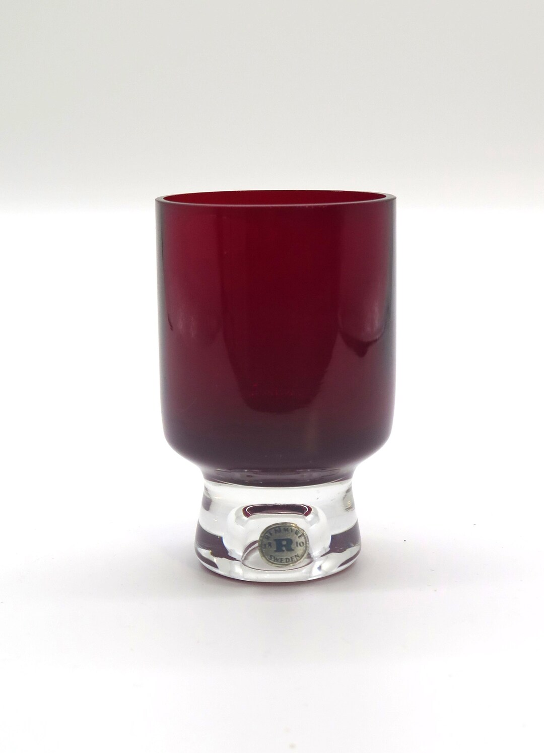 Vintage Candle Lantern by REIJMYRE. Red Glass Lantern Design by TYKO ...