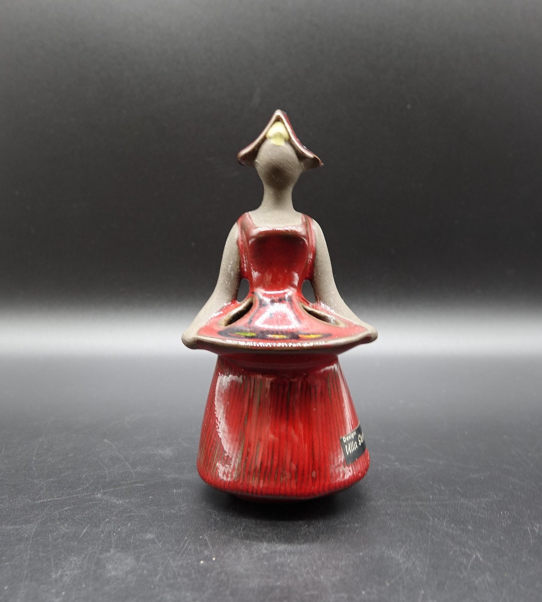 Vintage Ceramic Figurine "vase" by ULLA SKOGH, Figurine, DECO Ulla ...