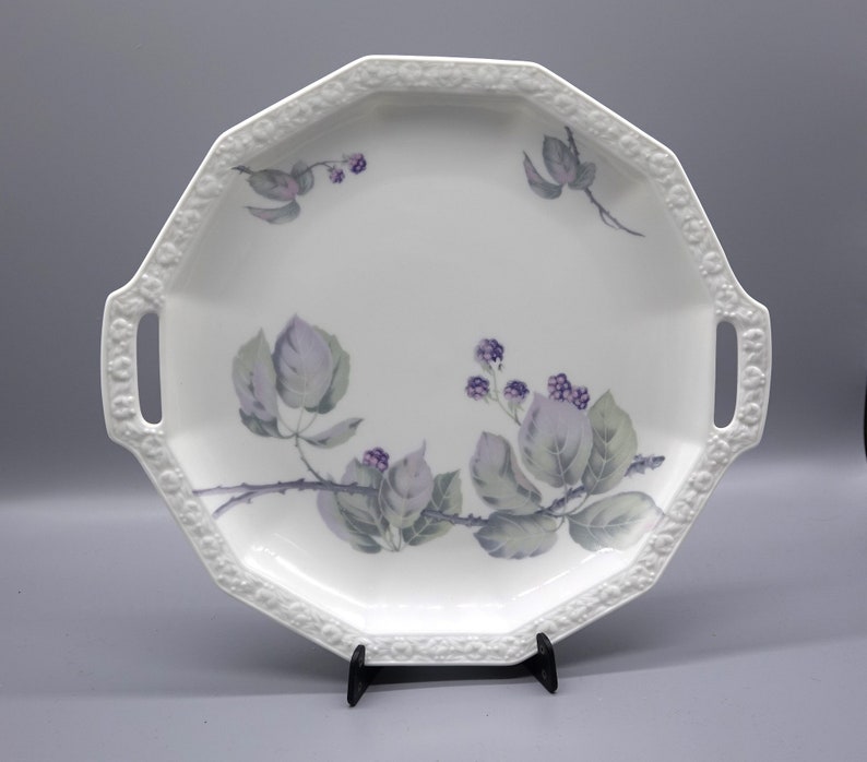 Vintage Porcelain Tray by ROSENTHAL GERMANY. the MARIA Blackberry Tray ...