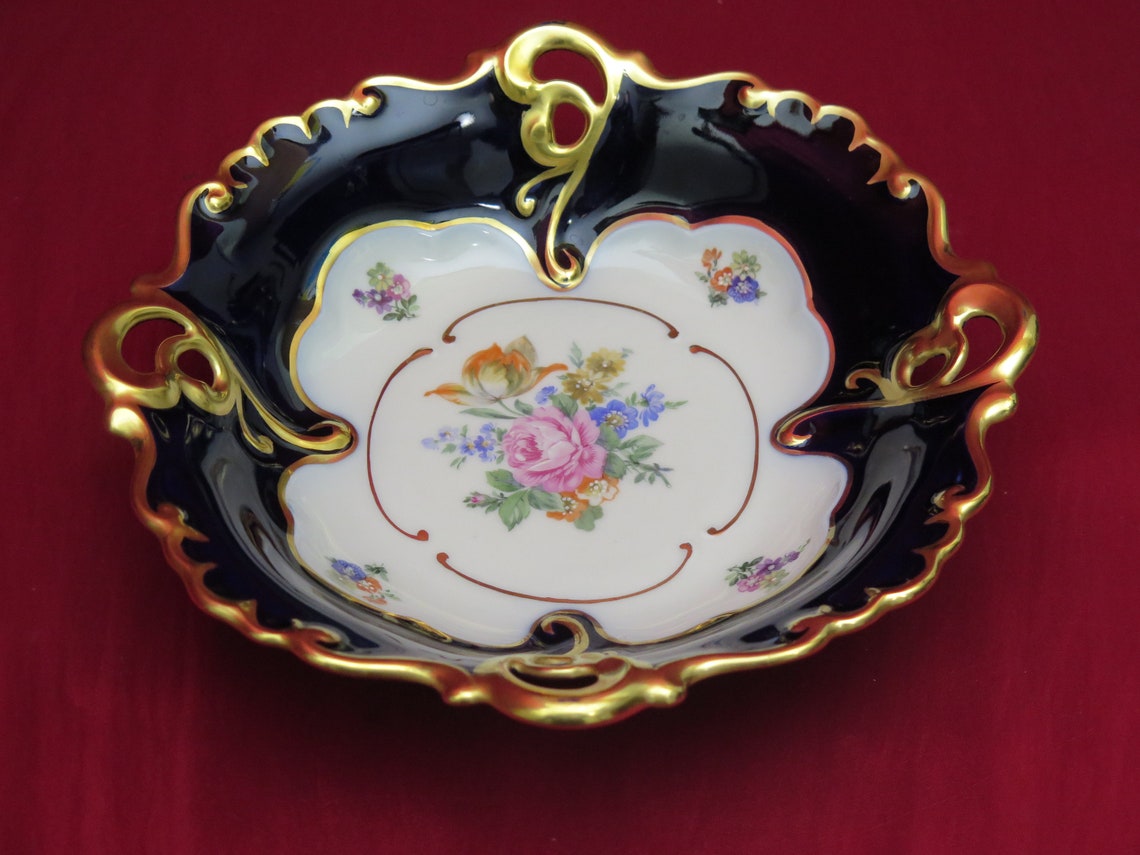 Vintage GERMAN JLMENAU HENNEBORG Plate / Bowl. Plate Made in Germany ...