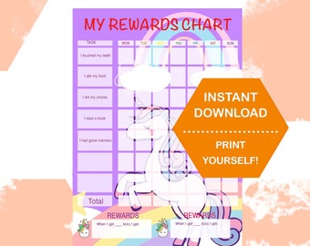 Tick off Chart - Etsy
