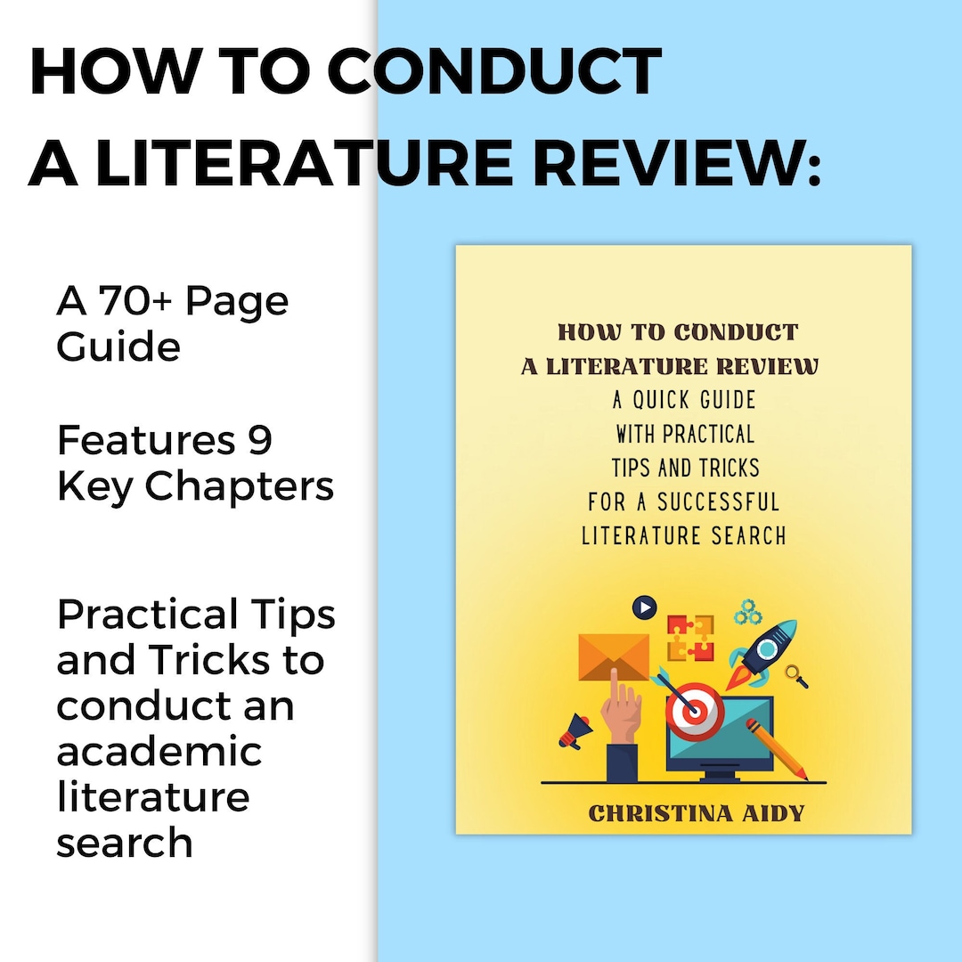 How to Conduct a Literature Review Guide | Student Help | Successful ...