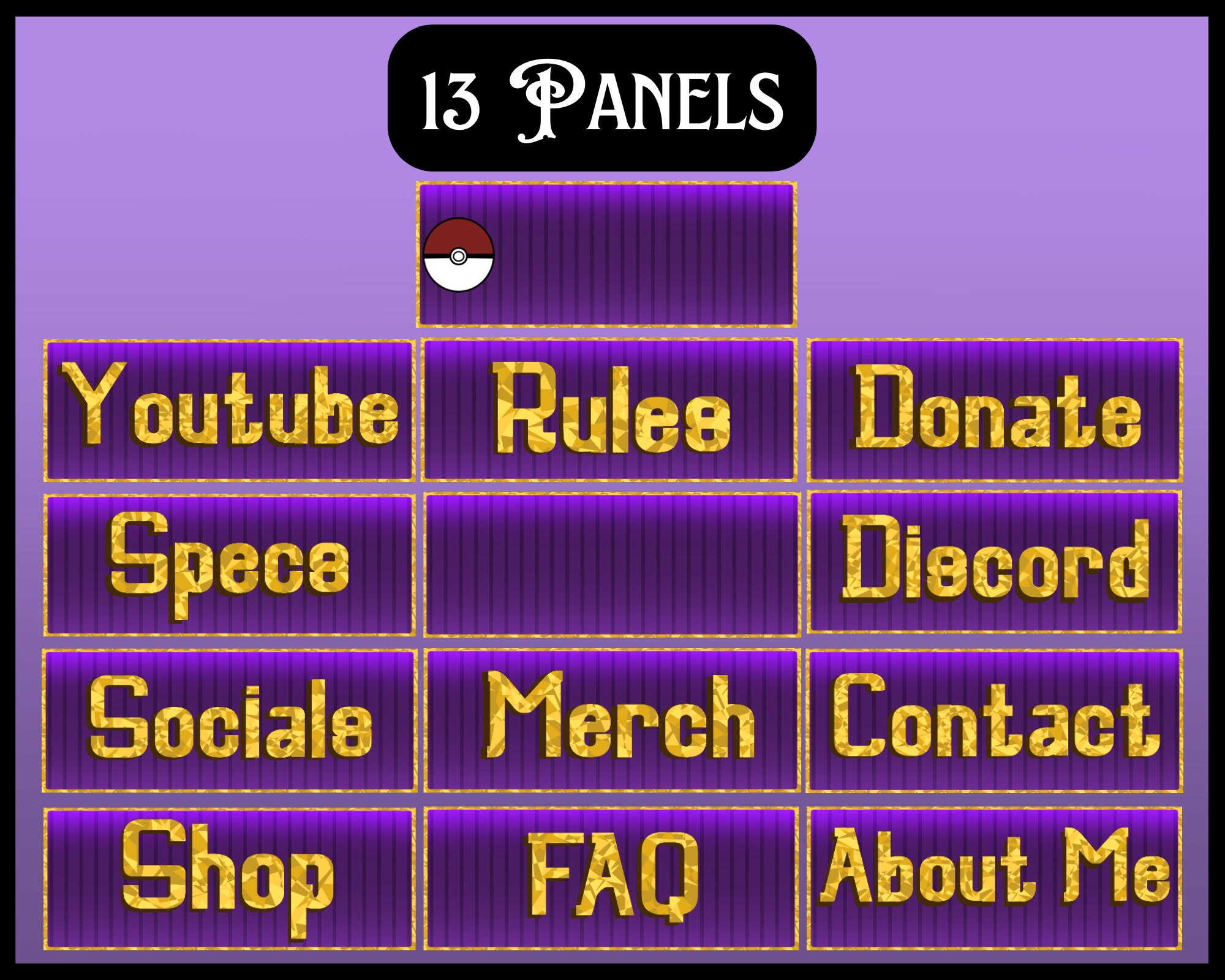 Pokemon Violet Twitch Streamer Pack - Etsy