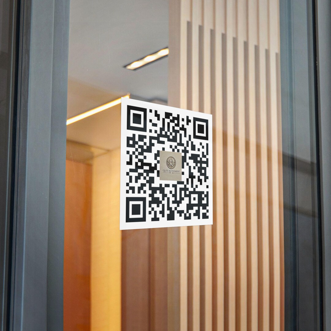 DTF Die-cut Stickers With Custom QR Codes, Personalized Sticker Pack ...