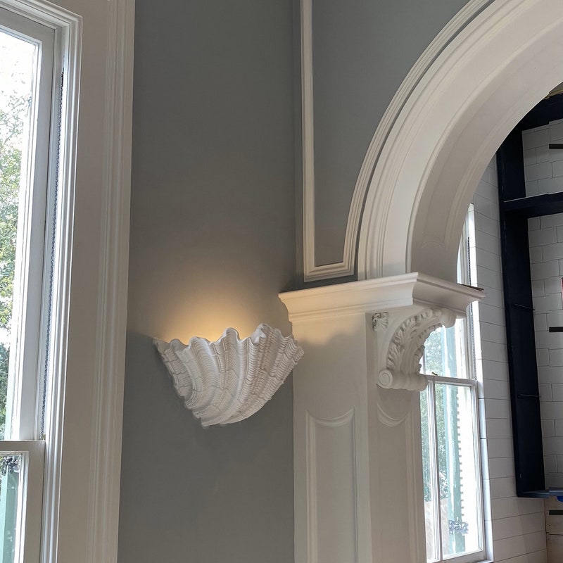 Plaster Wall Sconce - Etsy