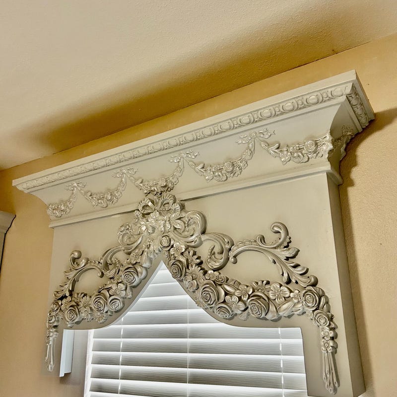 Wood Window Cornice - Etsy