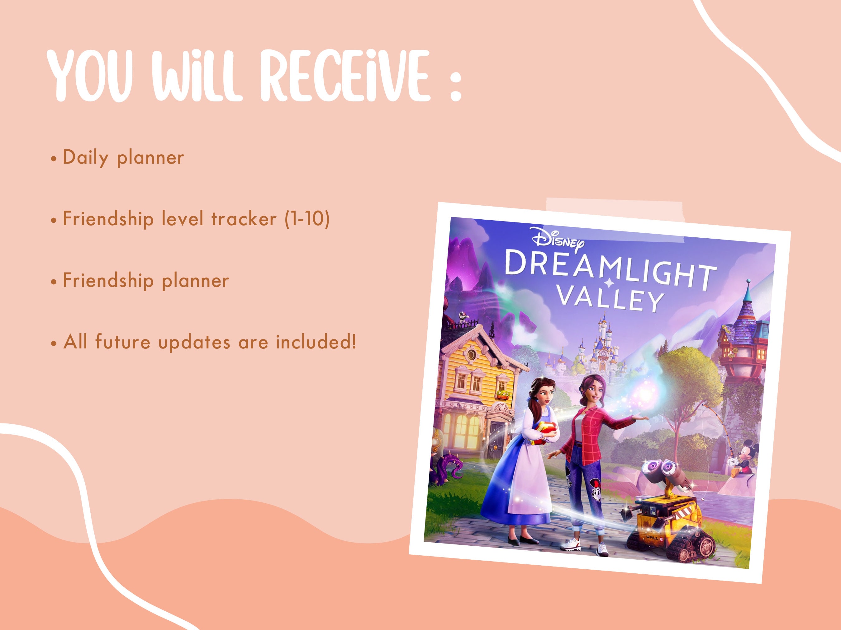 Dreamlight Valley Planner | Dreamlight Valley Guide | Cozy Gaming Guide ...