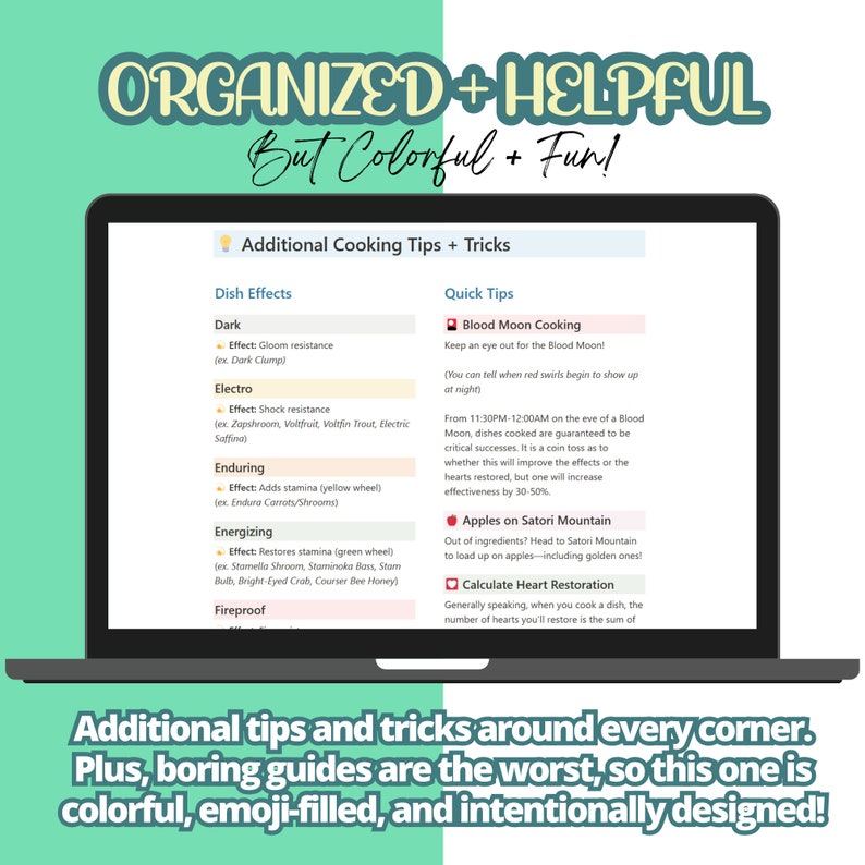 Tears of the Kingdom Guide in Notion LOZ TOTK Interactive Map TOTK ...