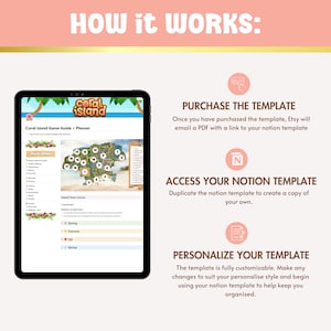 Coral Island Guide, Coral Island Planner, Coral Island Checklist, Cozy ...